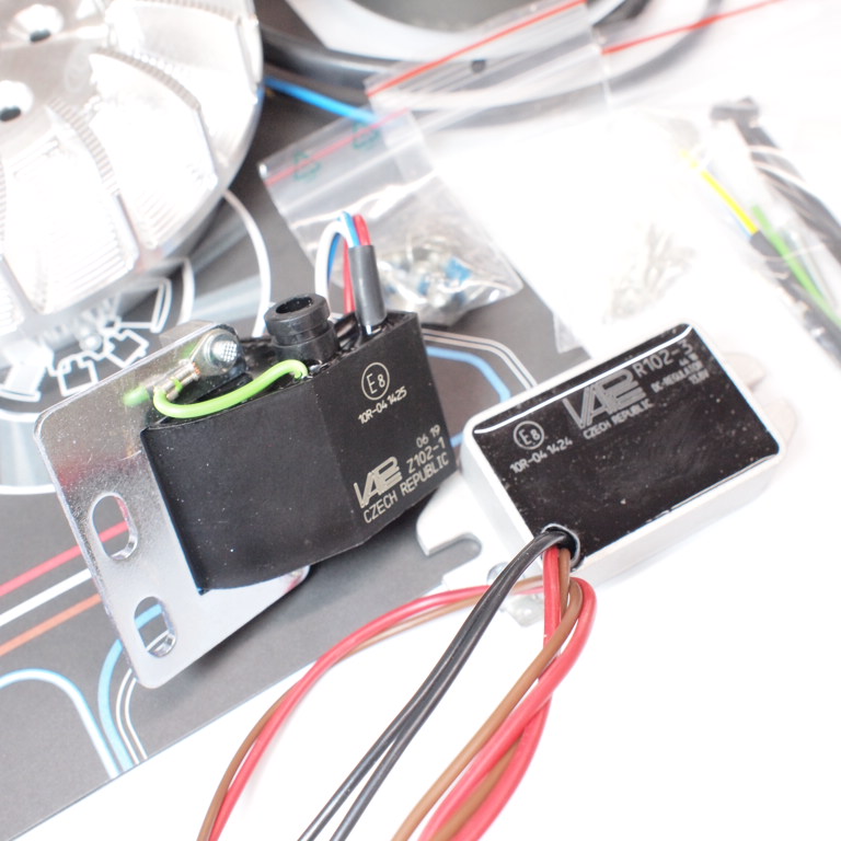 ignition SIP PERFOEMANCE by VAPE Sport Lambretta ラージテーパー用 CDIキット 12V AC ...